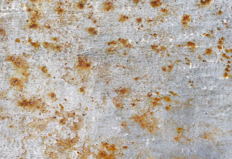 Texture of an Old, Rusty and Scratched Metal Plate Stock Image - Image ...