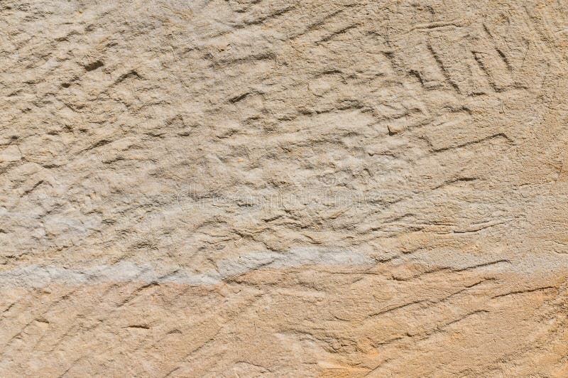Texture of an Old Sandstone Wall. a Picture Created by Time Stock Image ...