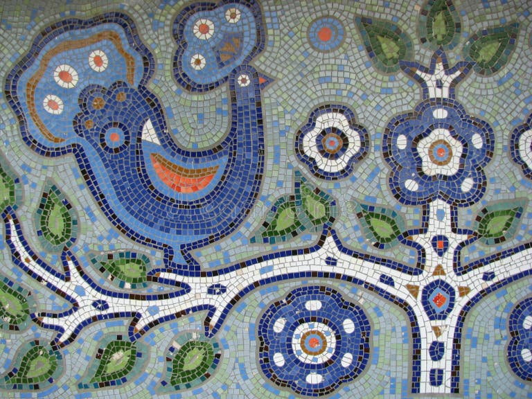 Texture of Old Soviet Mosaic Stock Photo - Image of painting, design ...