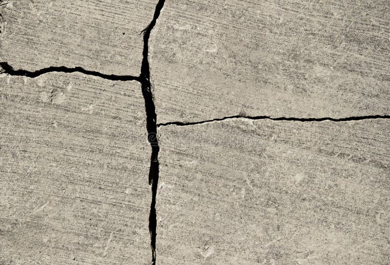 Texture of an Old Stone with a Crack. Grunge Brick Texture Stock Photo ...