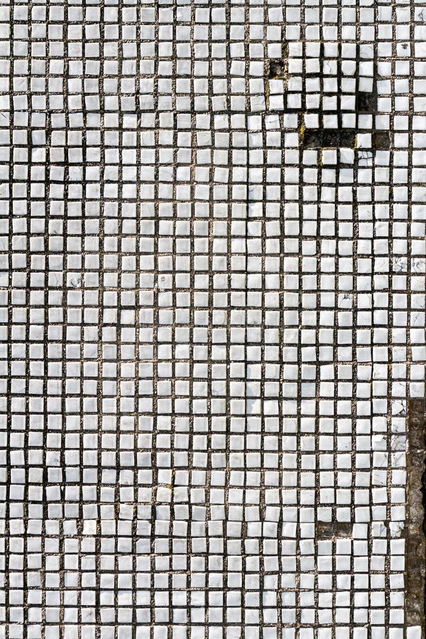 Old small white tile wall stock photo. Image of built - 352891212