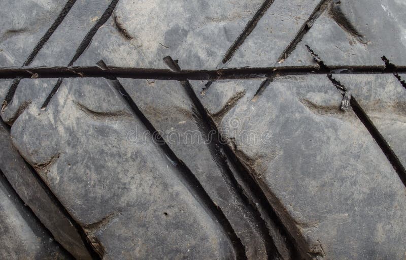 Texture, Old Tire, Worn Tread Stock Image - Image of rugged, surface ...