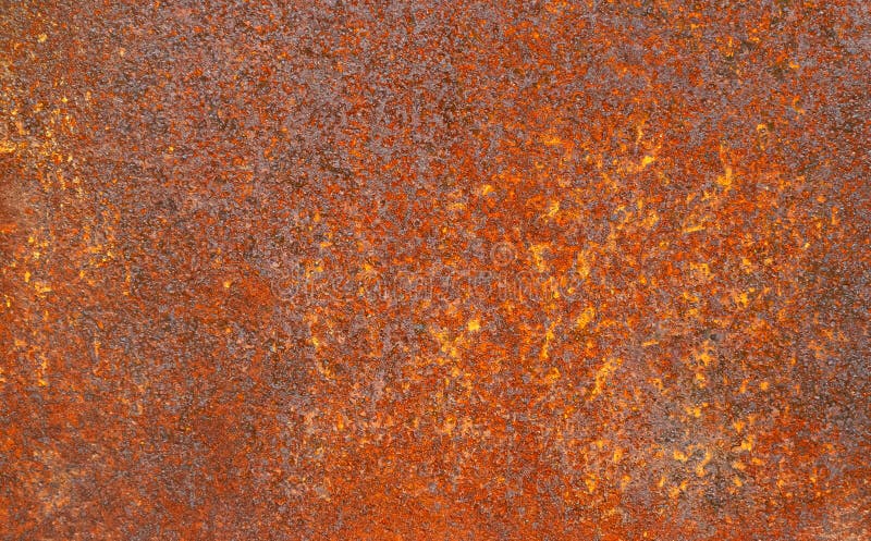 Texture of the Old and Totally Rusty Metal Sheet As a Background Stock ...