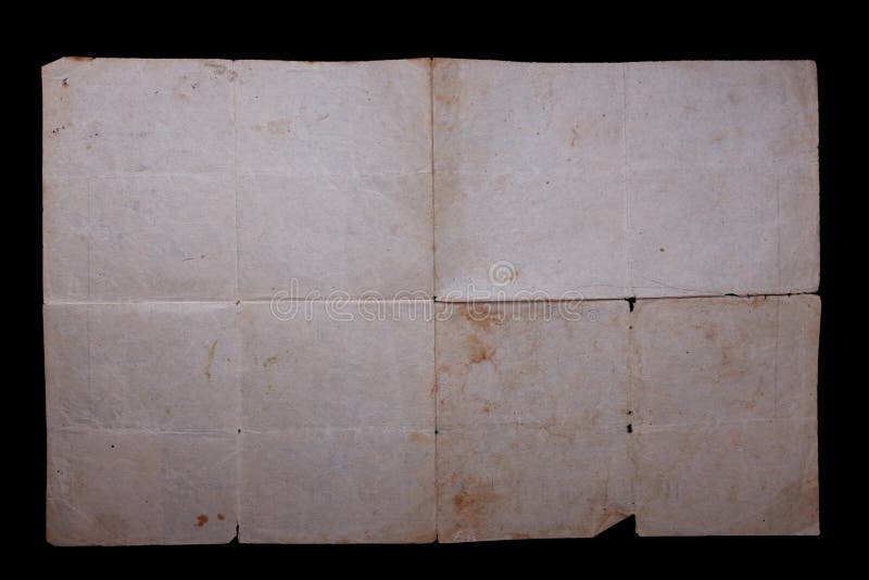 Texture Old Vintage Yellowed Paper Stock Photo - Image of journal ...