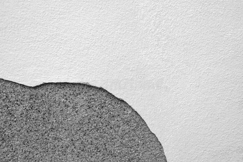 Texture of Old Wall with Collapsed Plaster. Background of Shabby ...