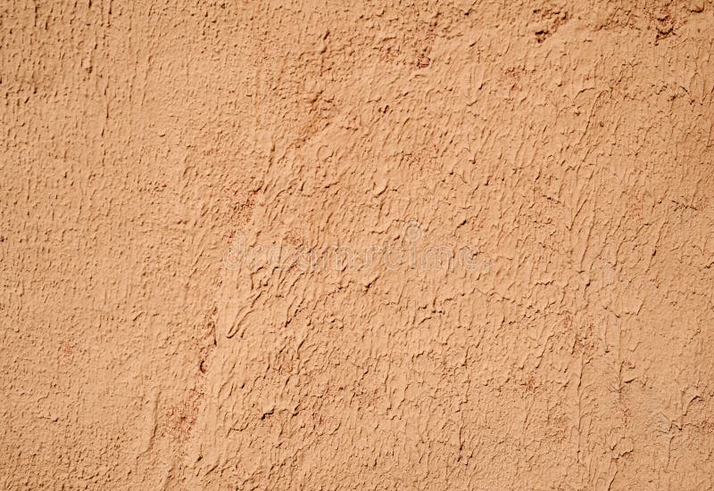 Texture of Old Wall Covered with Orange Stucco Stock Image - Image of ...