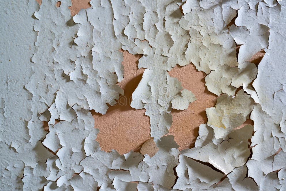 Texture of Old Wall with Paint is Peeling Off Stock Image - Image of ...