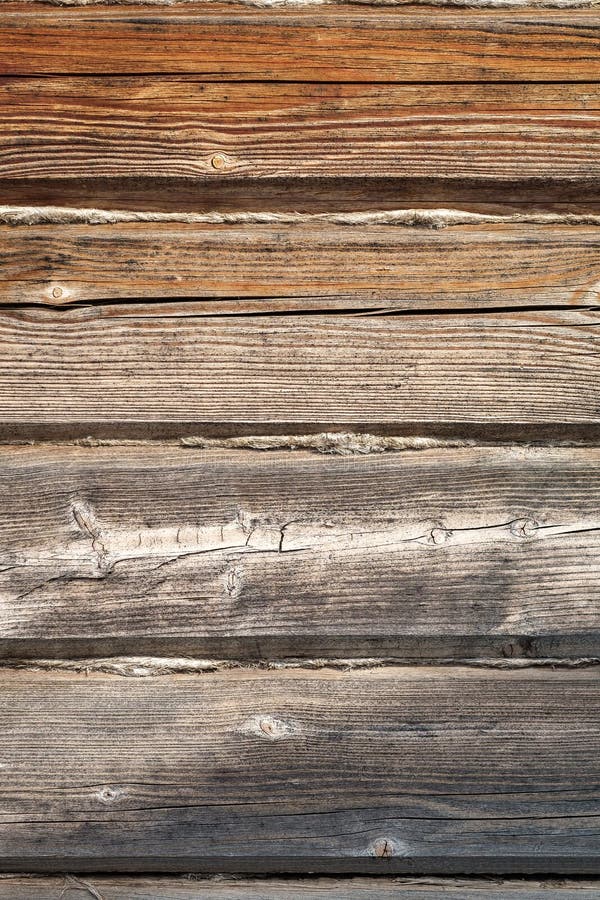 Texture of Old Wooden Blockhouse Stock Image - Image of natural, rural ...