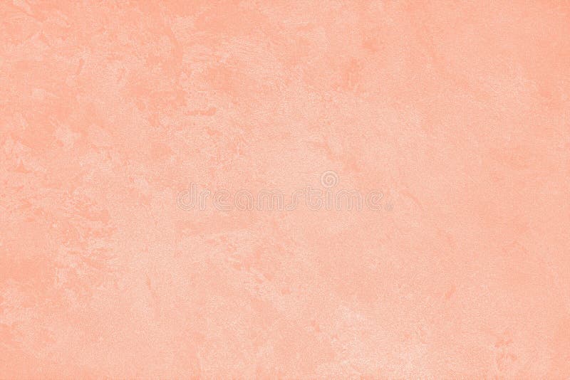 Coral Decorative Plaster Grainy Texture on Wall Stock Photo - Image of ...