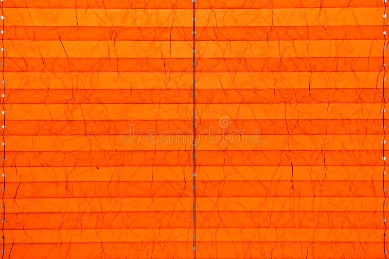 Texture of Orange Paper Shades for Windows Stock Image - Image of ...