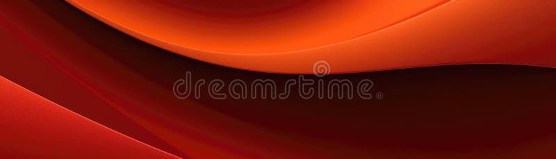 Texture Orange Red Paper Strict Smooth Curves Minimal Style Panoramic ...