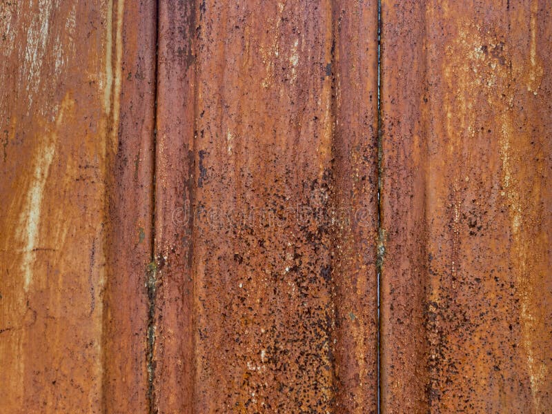 Texture of Orange Rust on the Gate. Stock Photo - Image of brown ...