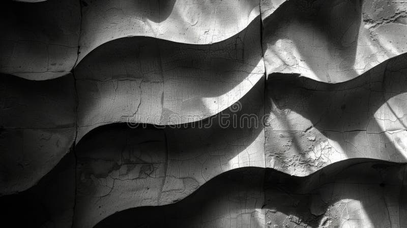 Texture of Organic Shapes Casting Intriguing Light and Shadow Patterns ...