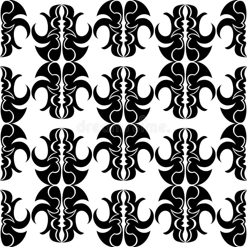 Texture with ornaments stock vector. Illustration of background - 53561295