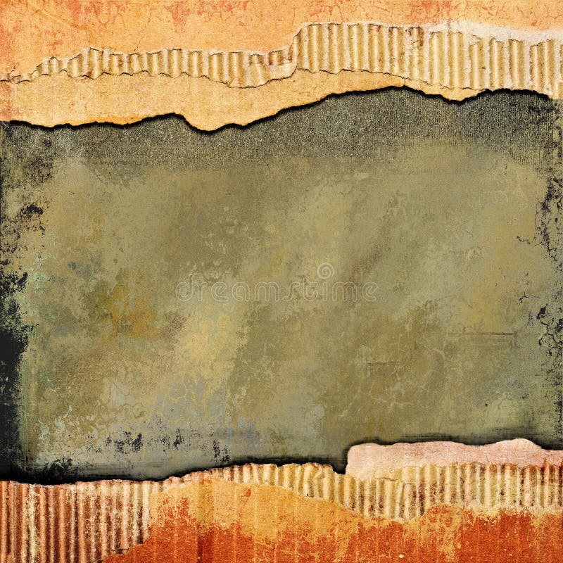 Texture Ou Fond D?chir?e De Carton Illustration Stock - Illustration du ...