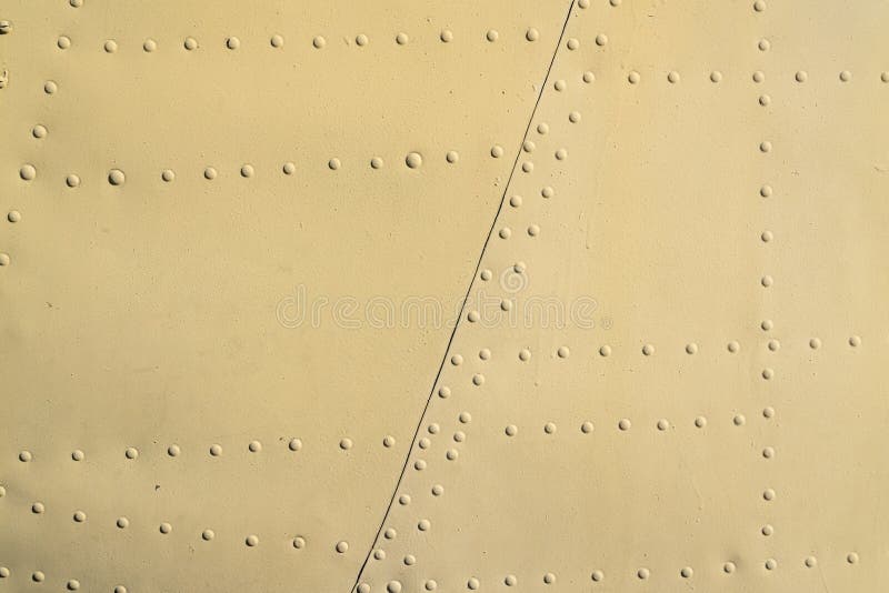 The Texture of Painted Metal with Rivets Stock Image - Image of metal ...