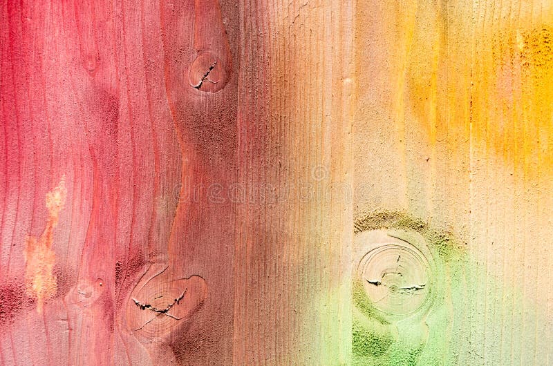 Texture of Painted Multi Colored Wood Planks Background Stock Image ...