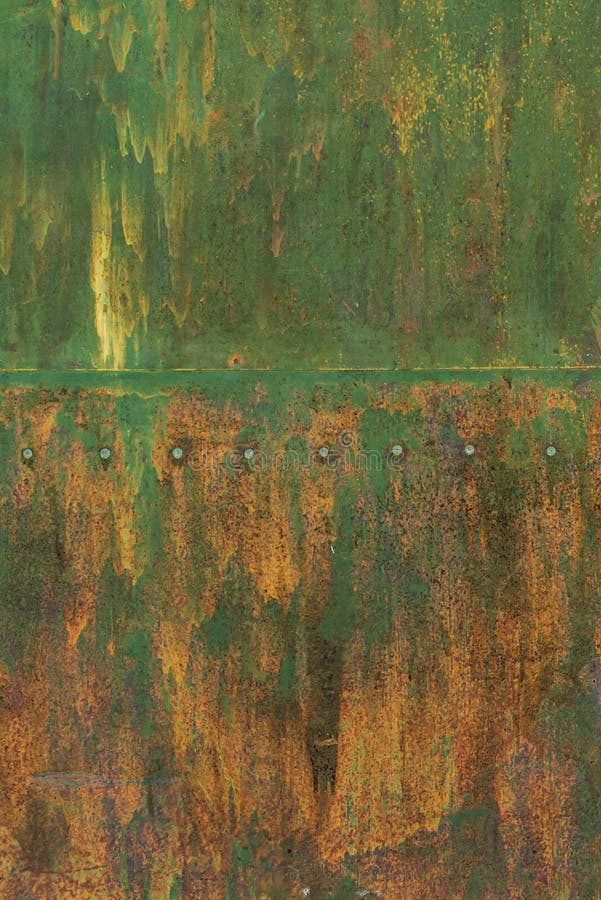 Texture of Painted Rusty Metal Stock Photo - Image of oxidized, peeling ...