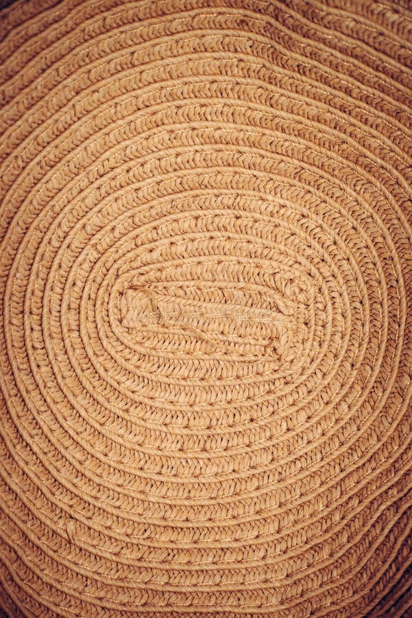 Texture of Painted Straw Hat Close Up, Stock Photo - Image of ...