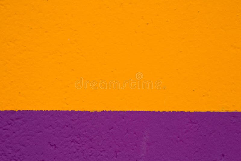Texture Painted Wall in Yellow and Purple Stock Image - Image of ...
