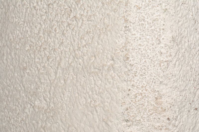 Texture of the Painted White Paint Plaster Layer of the Old Square ...