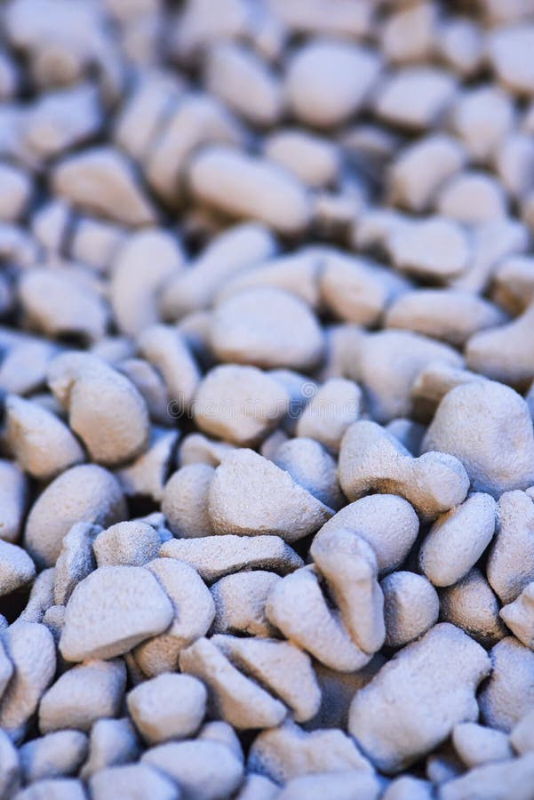 Texture: Pale Grey Rock Chippings / Aggregate Background. 7 Stock Image ...