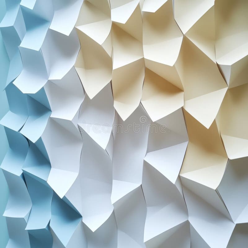 The Texture of the Paper Features Abstract Wavy Patterns in Shades of ...