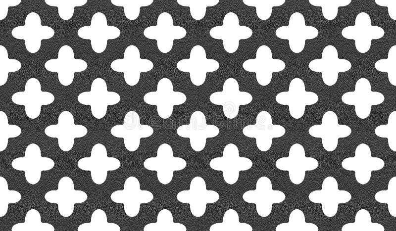 Texture Pattern Black Metal Grille Isolated on White Background with ...