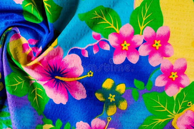 Texture, Pattern. Cloth with Patterned Patterns of Bright Colors Stock ...