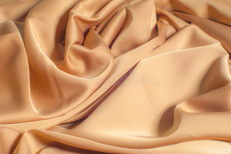 Texture Pattern. the Color of Coffee with Milk is a Silk Fabric Stock ...