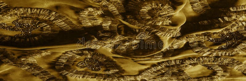 Texture Pattern. with Embroidered Patterns Stock Photo - Image of ...