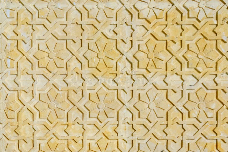 Texture with a Pattern of Flowers on the Stone, Close Up. Background in ...