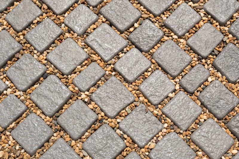 Texture or Pattern of Many Stone Walkway. Stock Image - Image of ...