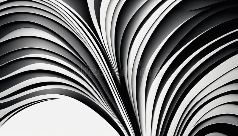 Texture Pattern Minimalist Vector Flow Art. AI Generative. Stock ...