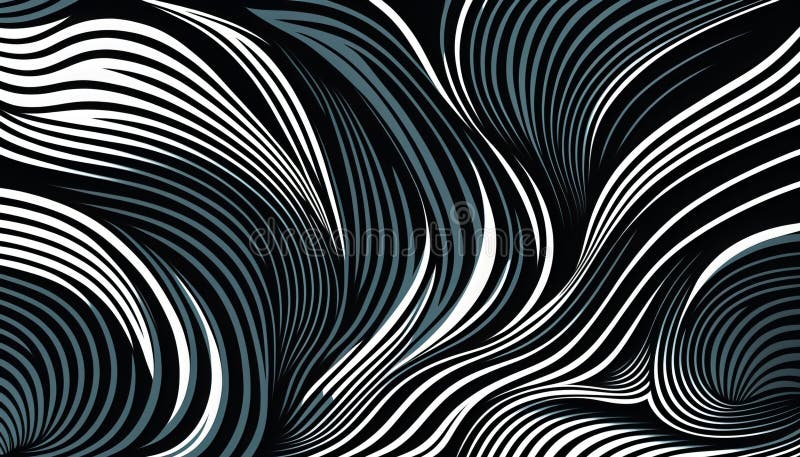 Texture Pattern Minimalist Vector Flow Art. AI Generative. Stock ...