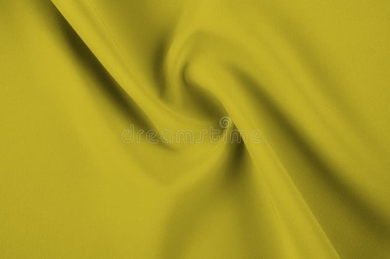 Texture, Pattern. Mustard Silk Fabric Stock Image - Image of plain ...