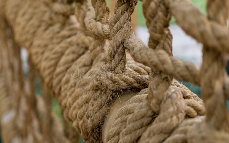 Texture and Pattern of Old Brown Rope Stock Image - Image of vintage ...