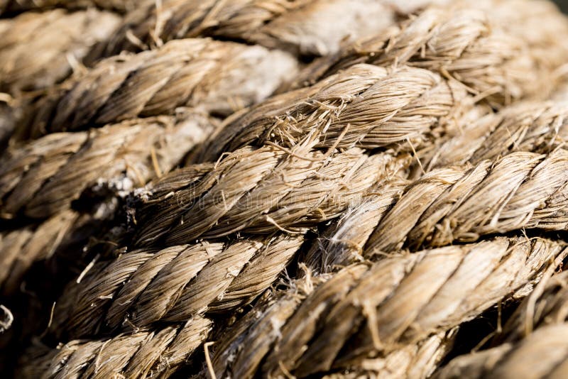 Texture and Pattern of Old Brown Rope Stock Photo - Image of wrap ...