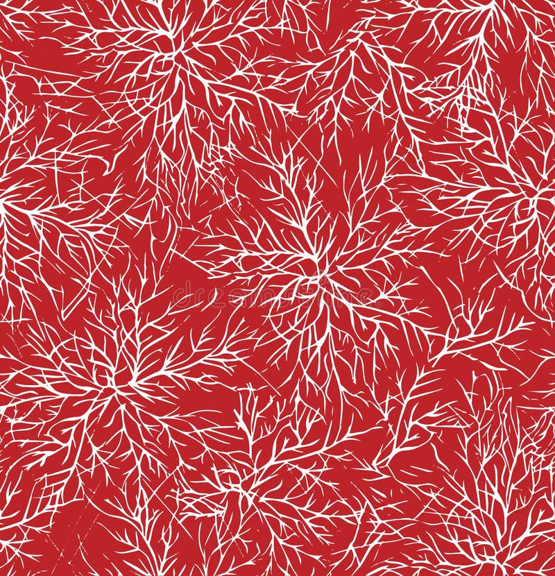Seamless Red Texture Pattern on Red Stock Vector - Illustration of ...