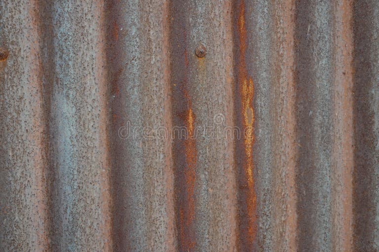 Texture and Pattern from Rustic Galvanized Steel Sheet Stock Photo ...