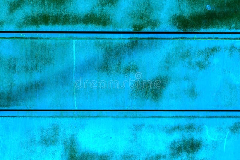 Texture Pattern of Rusty Iron Door Cyan Pintade of Closed Store Stock ...
