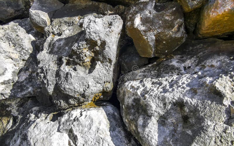 Texture Pattern of Tulum Ruins Mayan Site Temple Pyramids Mexico Stock ...