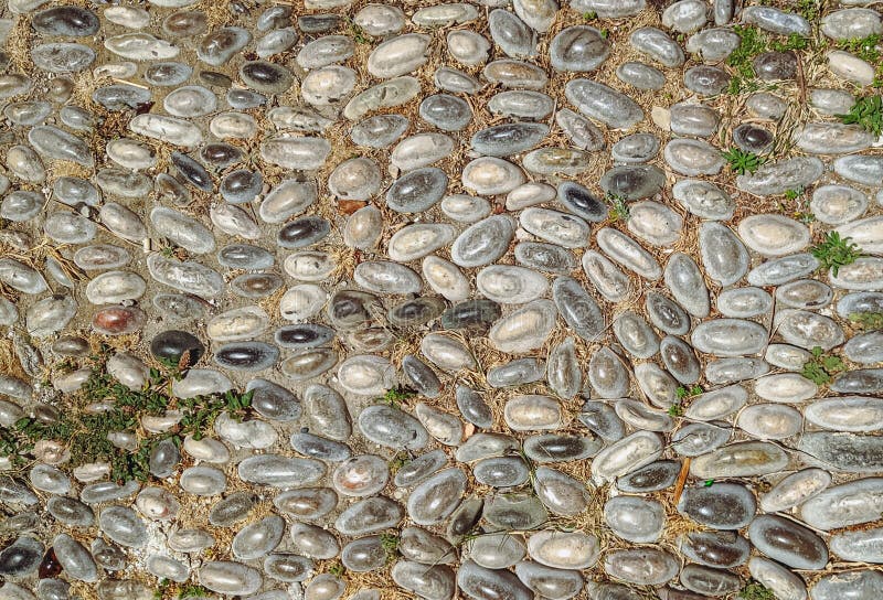 Small Smooth Pebbles Texture Stock Photo - Image of building, house ...