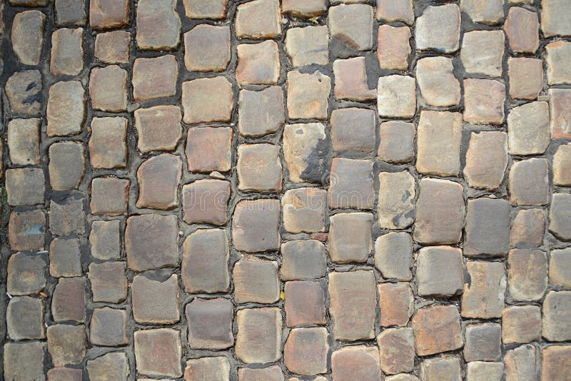The Texture of the Pavement Stock Image - Image of cobblestone, surface ...