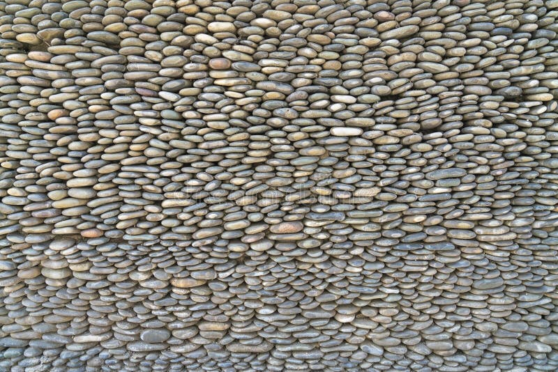 The Texture of the Pebbles in Close-up As a Background Stock Photo ...