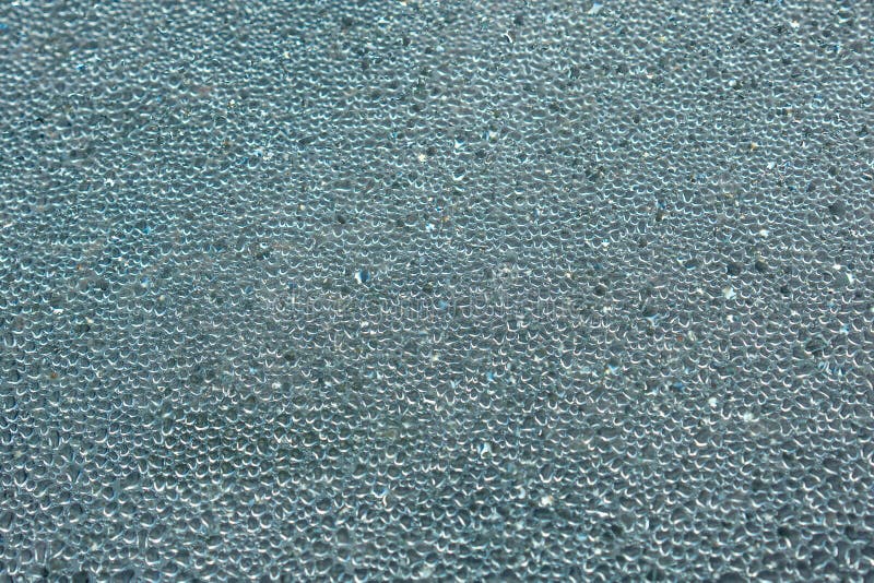Texture of Perspiring Glass, Drops Top View Stock Image - Image of ...