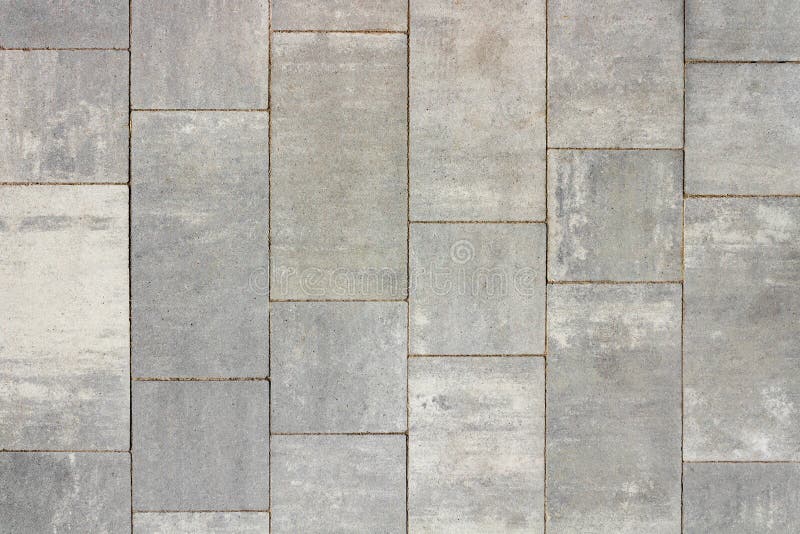 Concrete Pavement Road Tile Texture Stock Image - Image of background ...