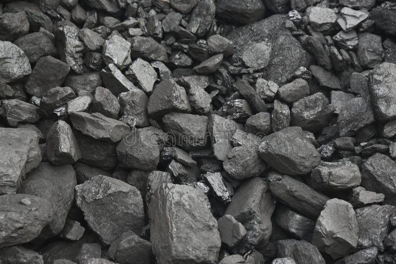 The Texture of Pieces of Coal Lying on Top of Each Other Stock Image ...