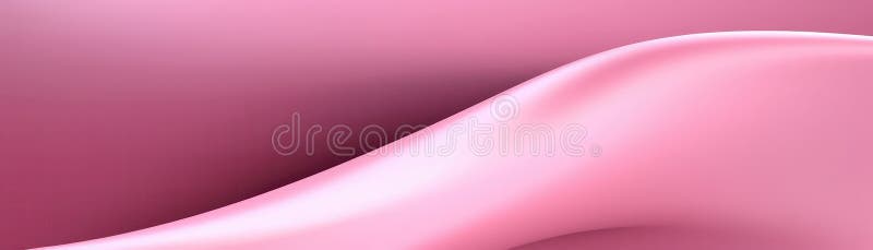 Texture Pink Paper Strict Smooth Curves Minimal Style Panoramic Banner ...