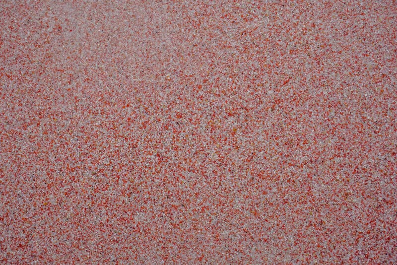 Texture of Pink Sand on the Beach of Padar Island in Indonesia Stock ...